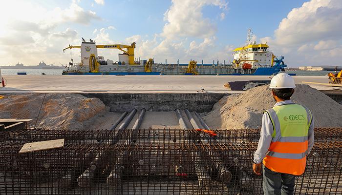 Infrastructure Works: Berths 55/62 Tahya Masr multi-purpose Terminal ...
