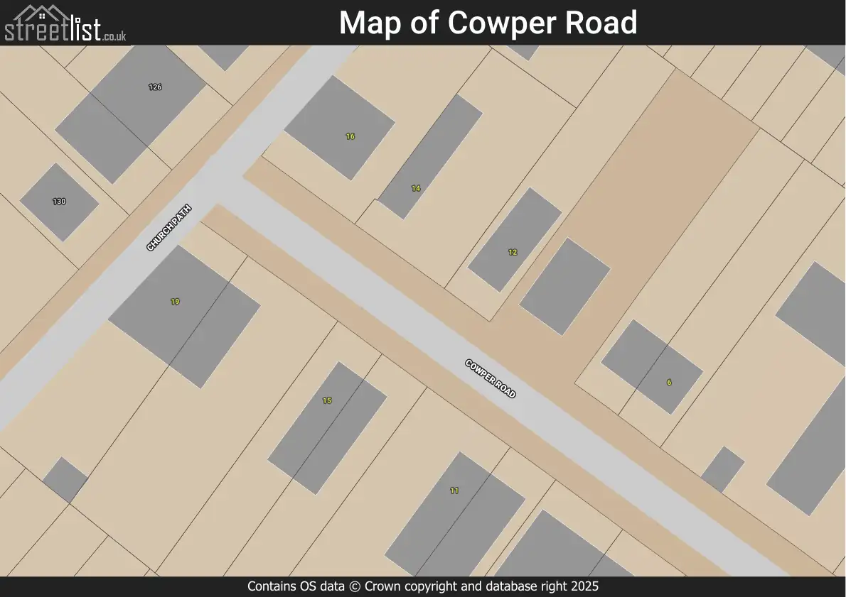 Cowper Road, Deal, Kent | Street map, property and local information ...