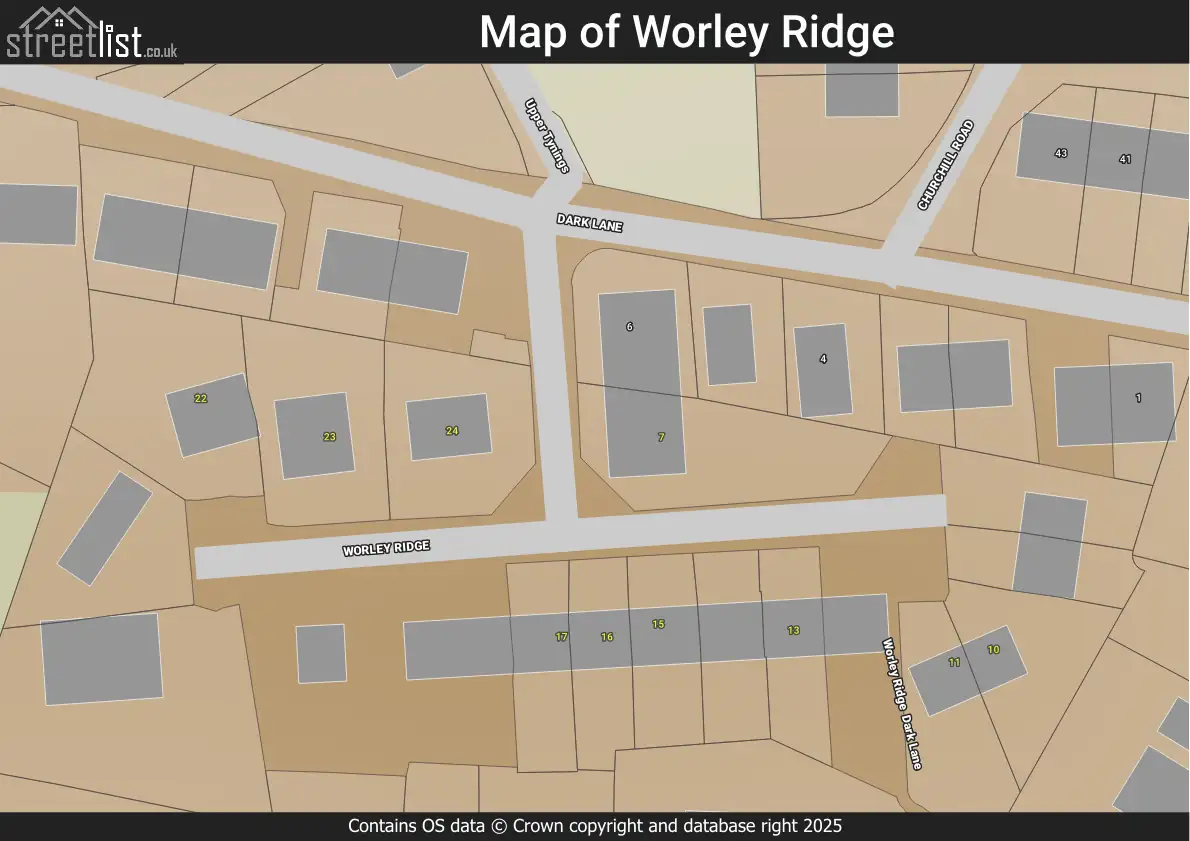 Worley Ridge in Nailsworth, Gloucestershire - maps, house prices ...