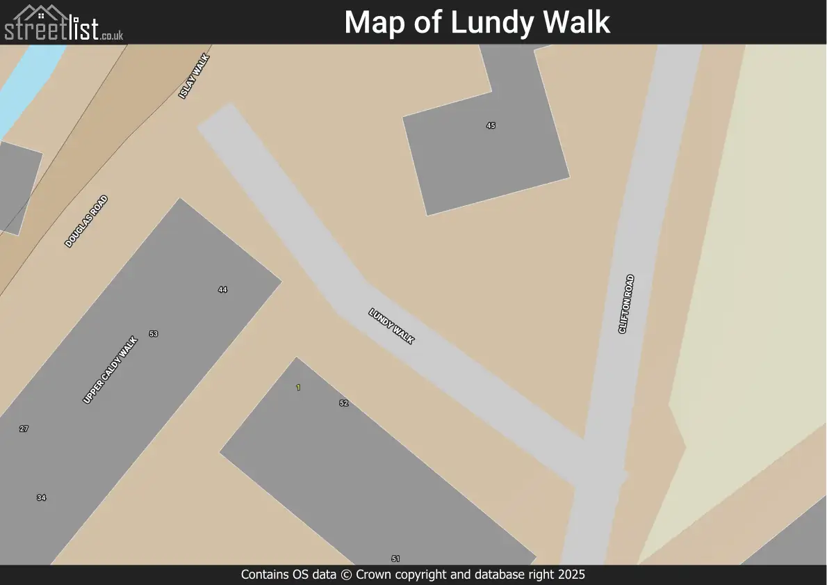 Lundy Walk, London, Islington, Greater London | Street map, property ...