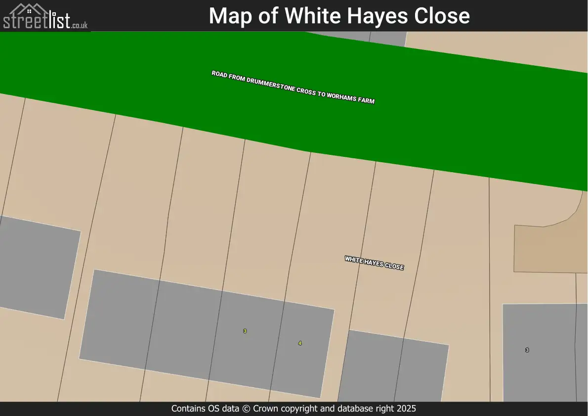 White Hayes Close in Wilmington, Devon - maps, house prices & crime ...