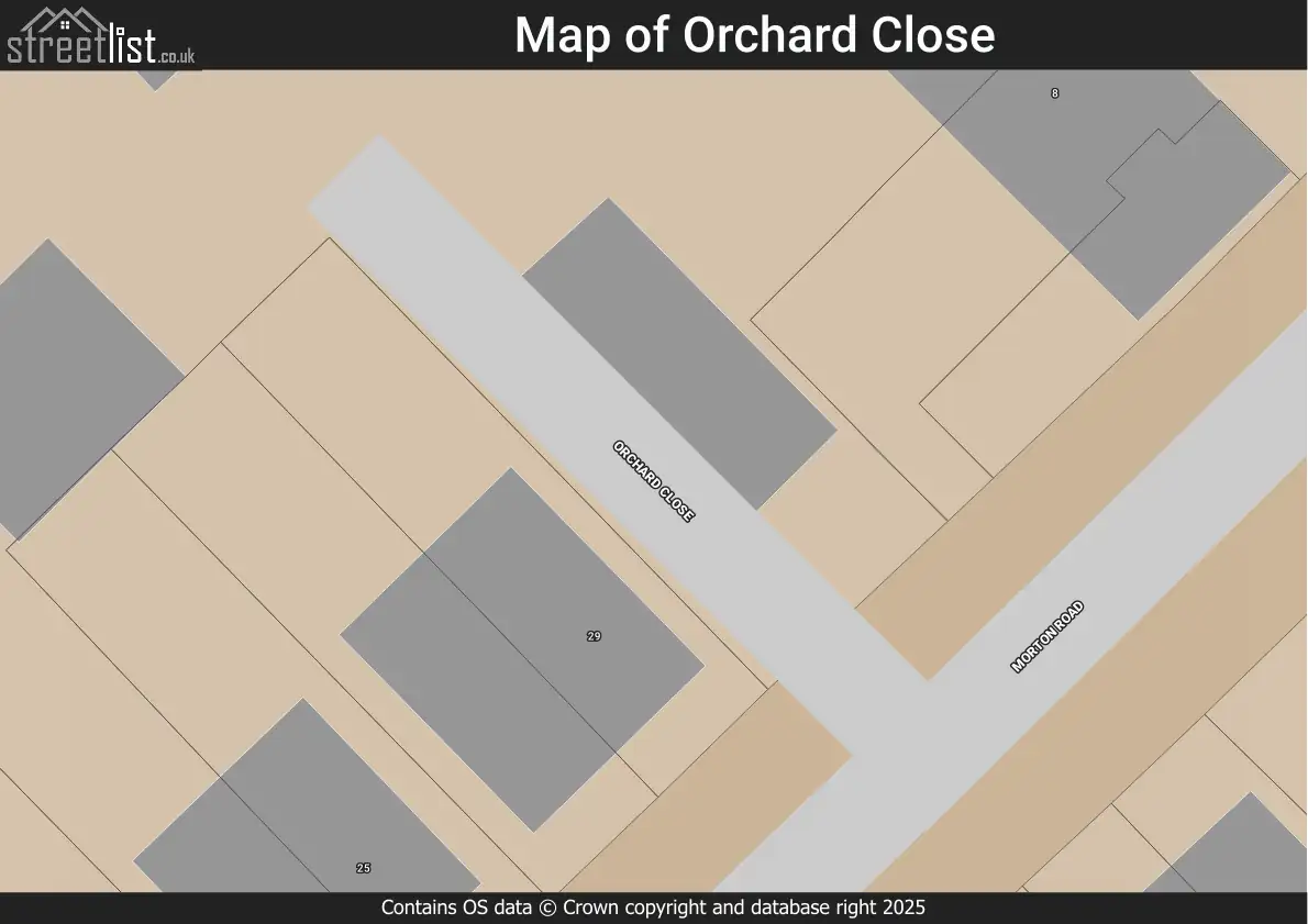 Orchard Close in London, Islington, Greater London - maps, house prices ...