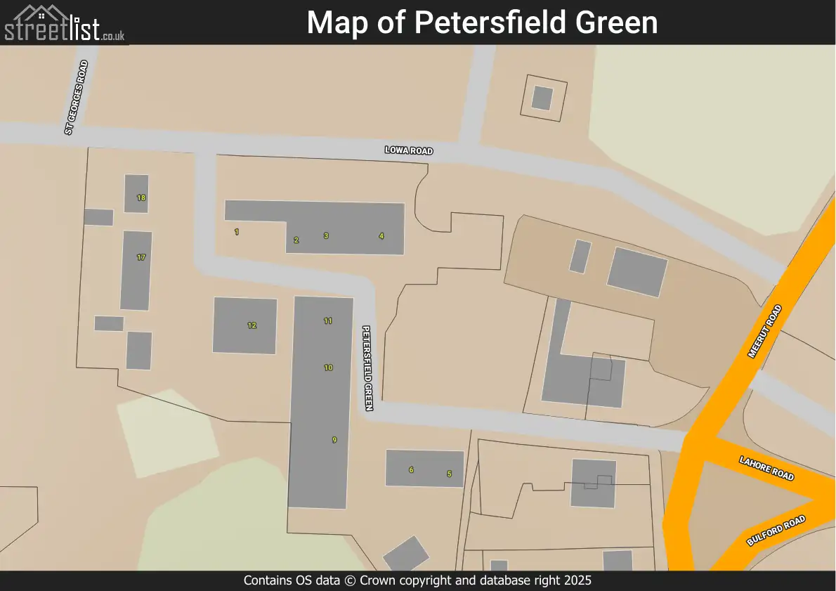 Petersfield Green in Tidworth, Wiltshire - maps, house prices & crime ...