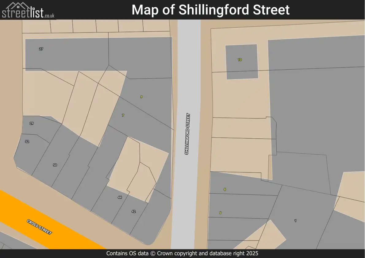 Shillingford Street in London, Islington, Greater London - maps, house ...