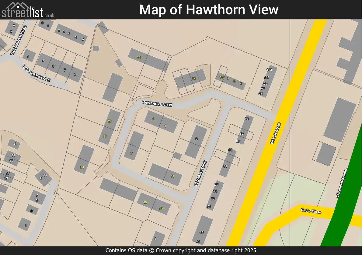 Hawthorn View in Clwyd