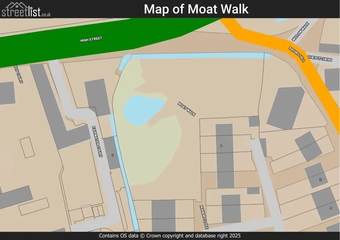Moat Walk in Swindon, Wroughton, Wiltshire - maps, house prices & crime ...