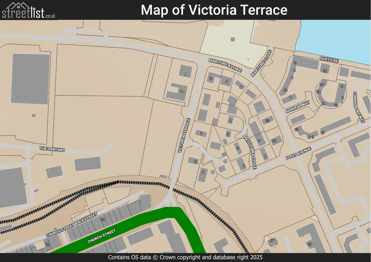 Victoria Terrace in Hartlepool, Durham - maps, house prices & crime ...