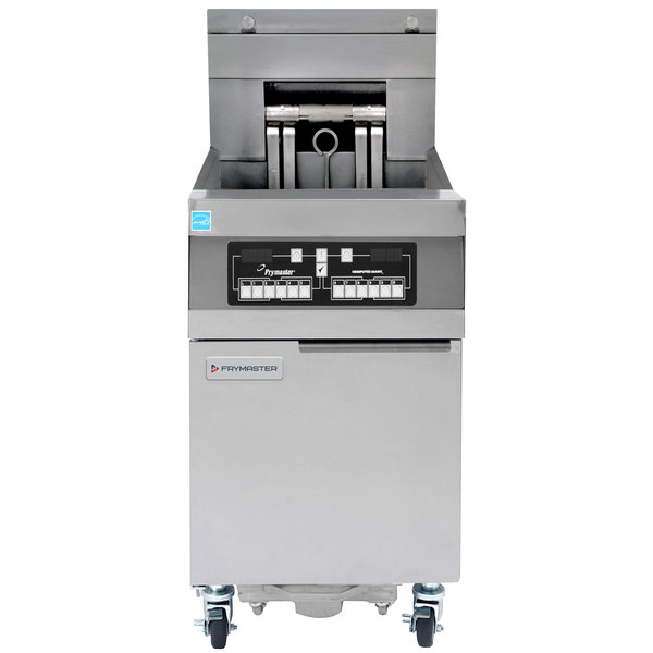 Frymaster 11814EF Oil Conserving 60 lb. Electric Floor Fryer with CM3.5 ...