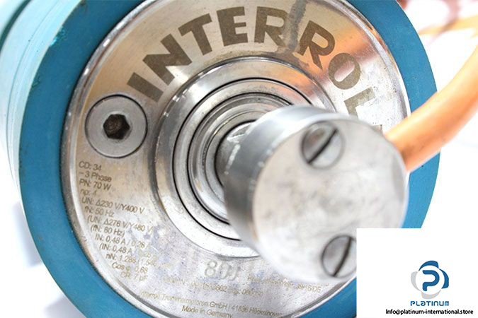 INTERROLL 80I DRUM MOTOR - PLATINUM INTERNATIONAL